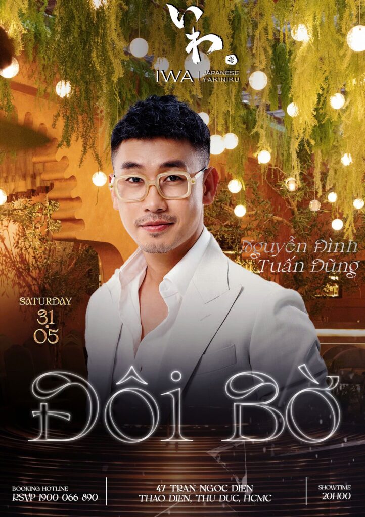 ĐÔI BỜ – A Romantic Music Night At IWA With Nguyễn Đình Tuấn Dũng ...